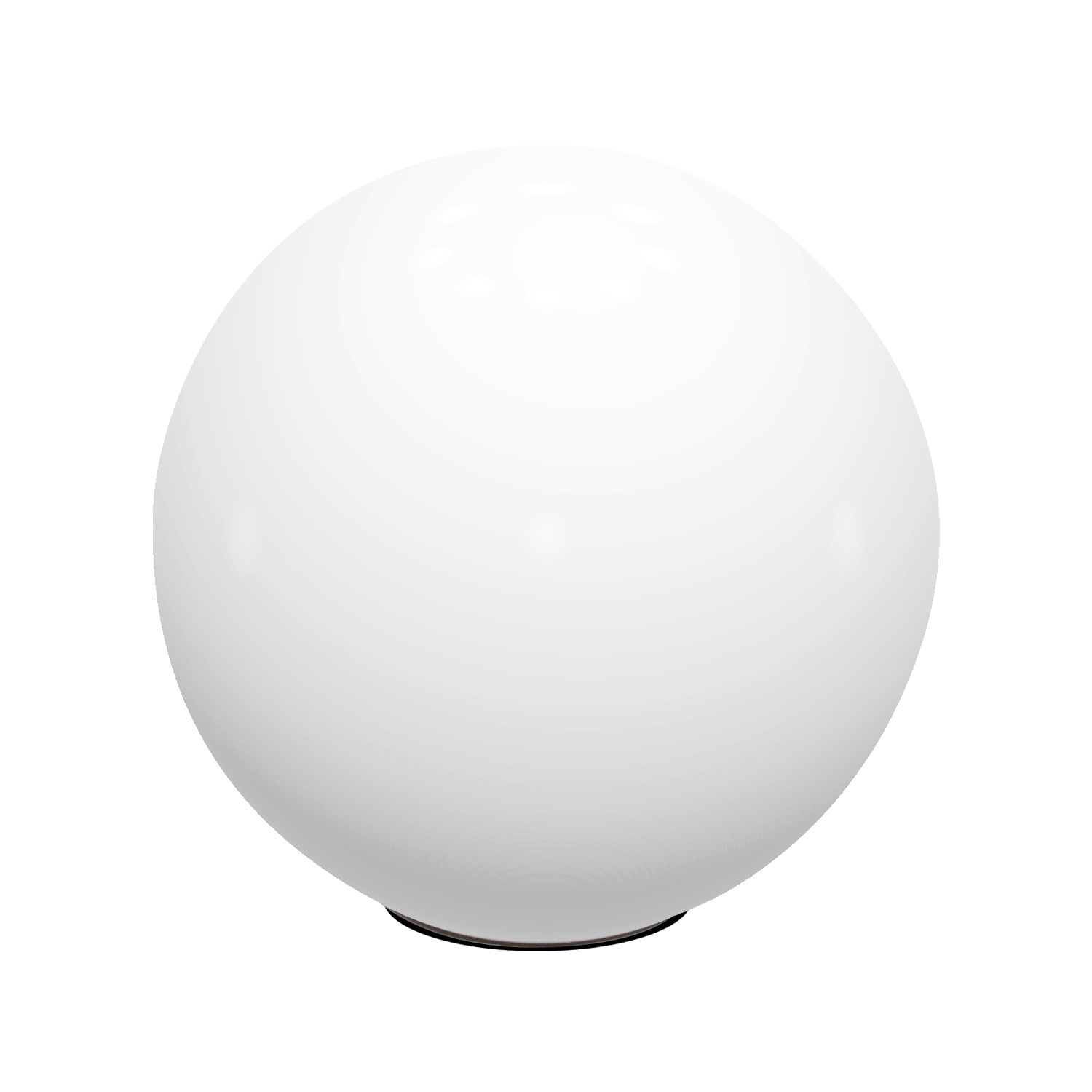 Basic 400mm Opal PVC Sphere Light for Outdoor Illumination