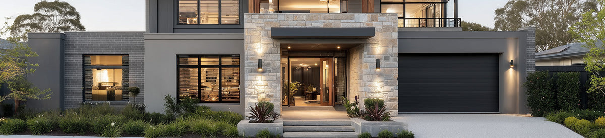 Modern Outdoor Wall Lights - LED, Motion Sensor Options | Zebbies