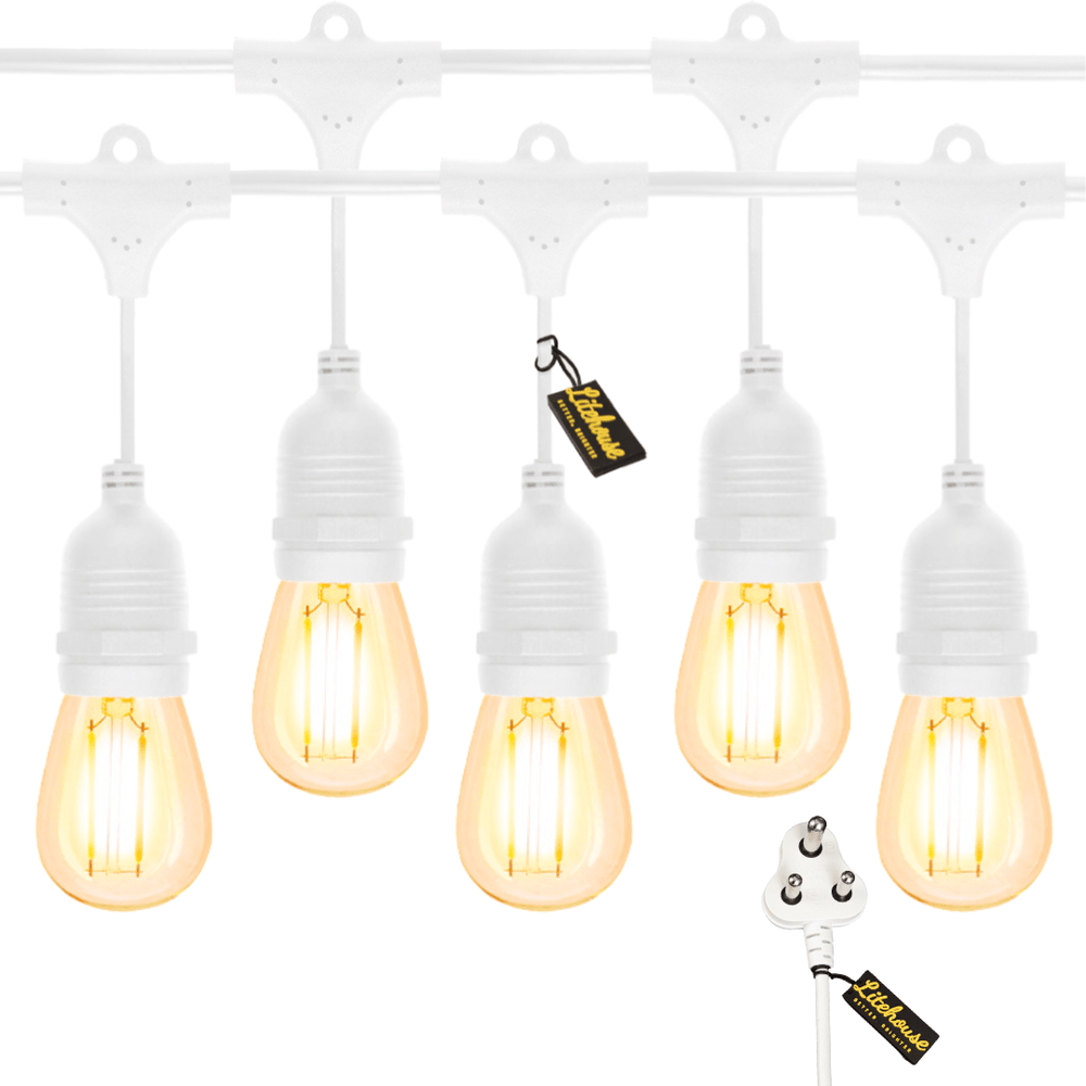 Litehouse 10M White LED String Light