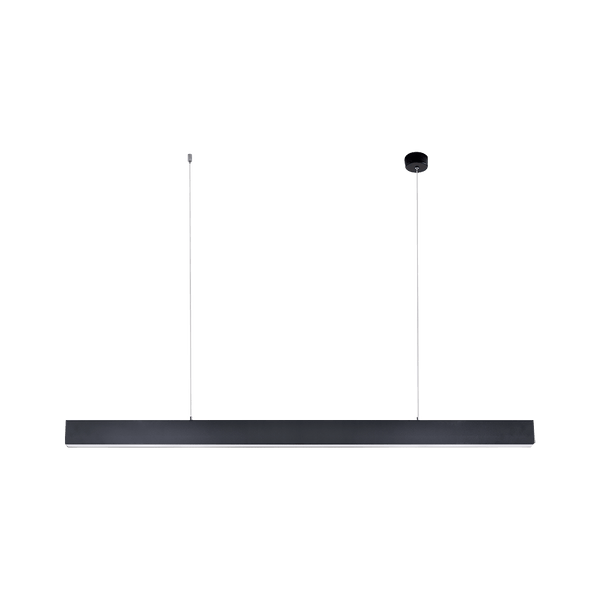 Pencil 40W Black LED Linear | Hanging or Surface Mount | Zebbies