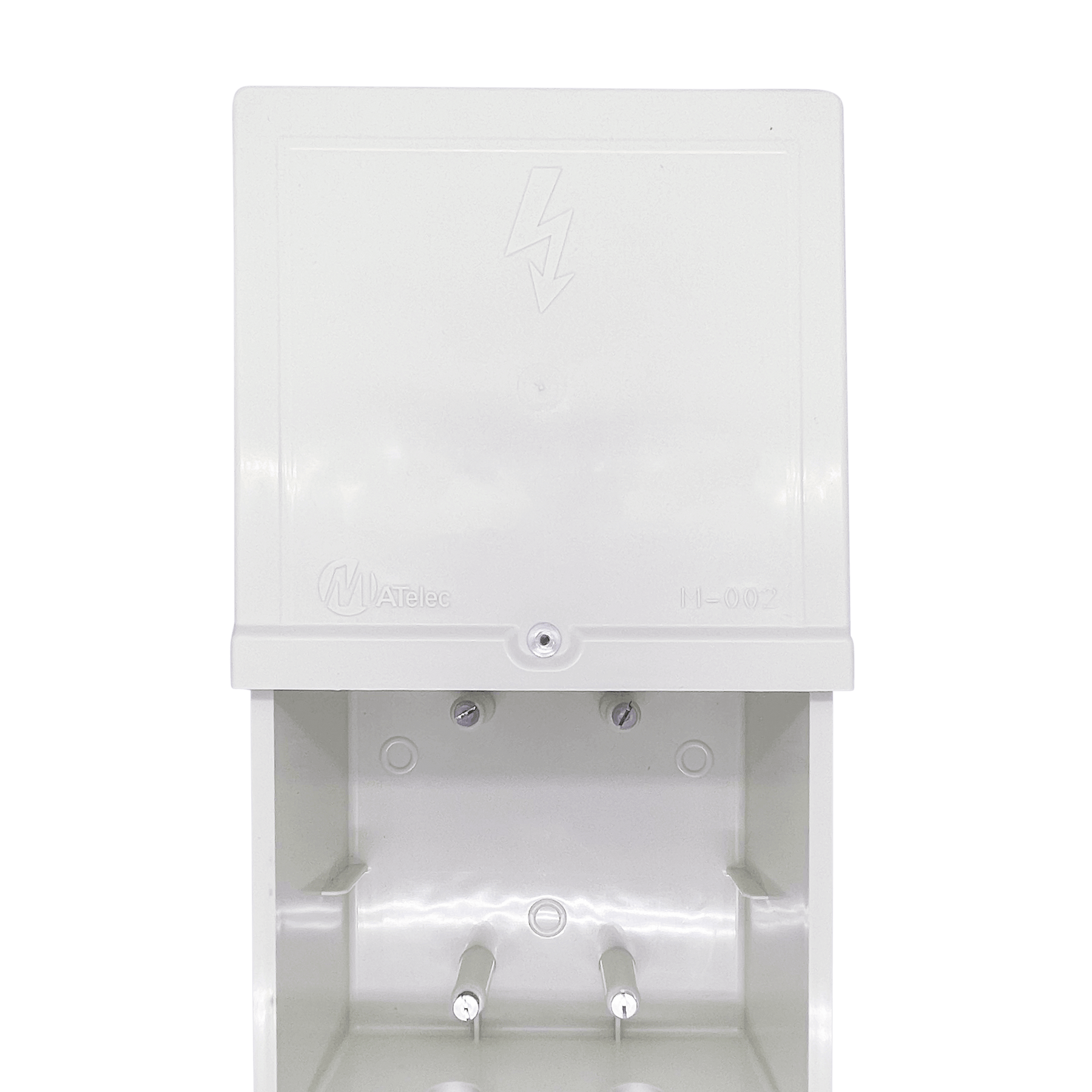 4x4 Weatherproof Electrical Box | Square Outdoor Housing | Zebbies