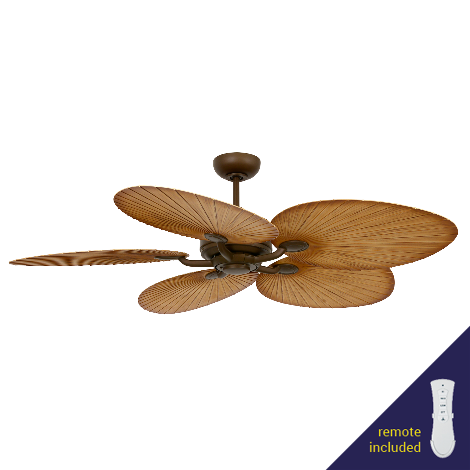 Alocasia Bronze Ceiling Fan with Durable ABS Blades
