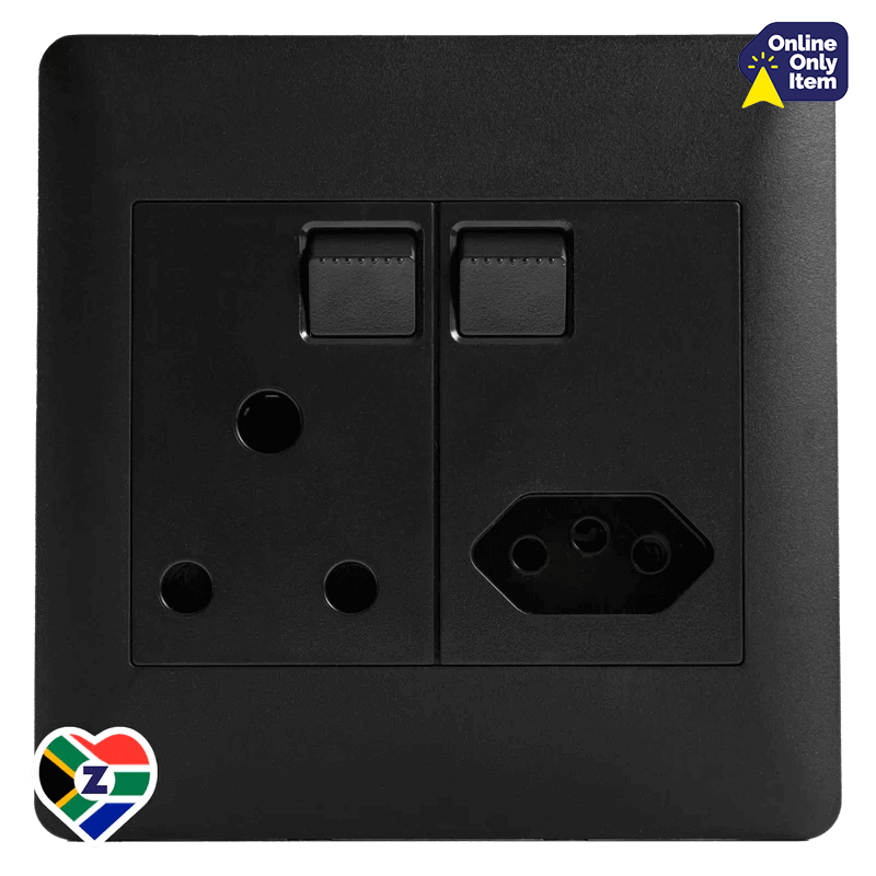 Black Apollo 4x4 Single Plug and Euro Plug