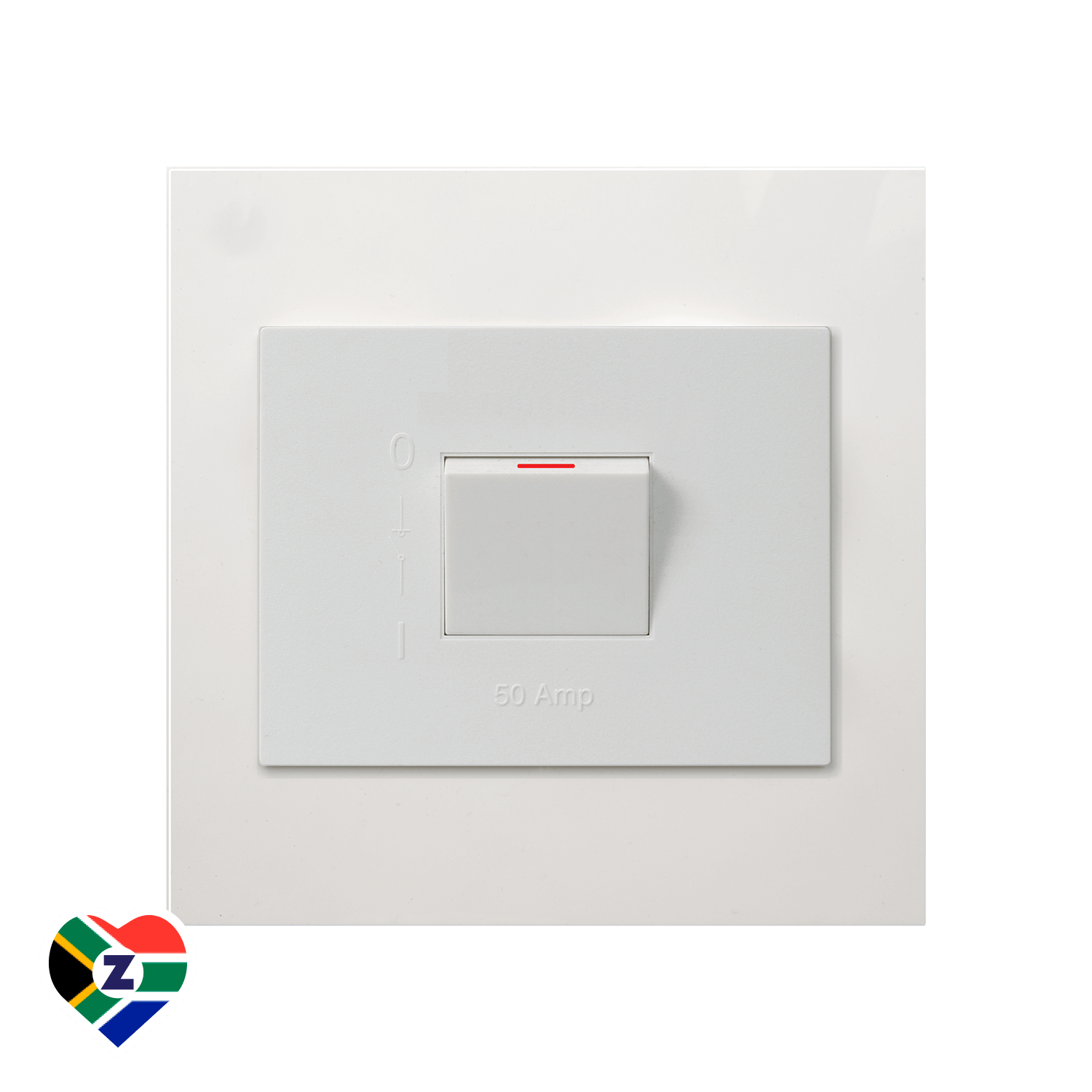 Dena Q 4x4 White 50A Stove Isolator Switch for Safety