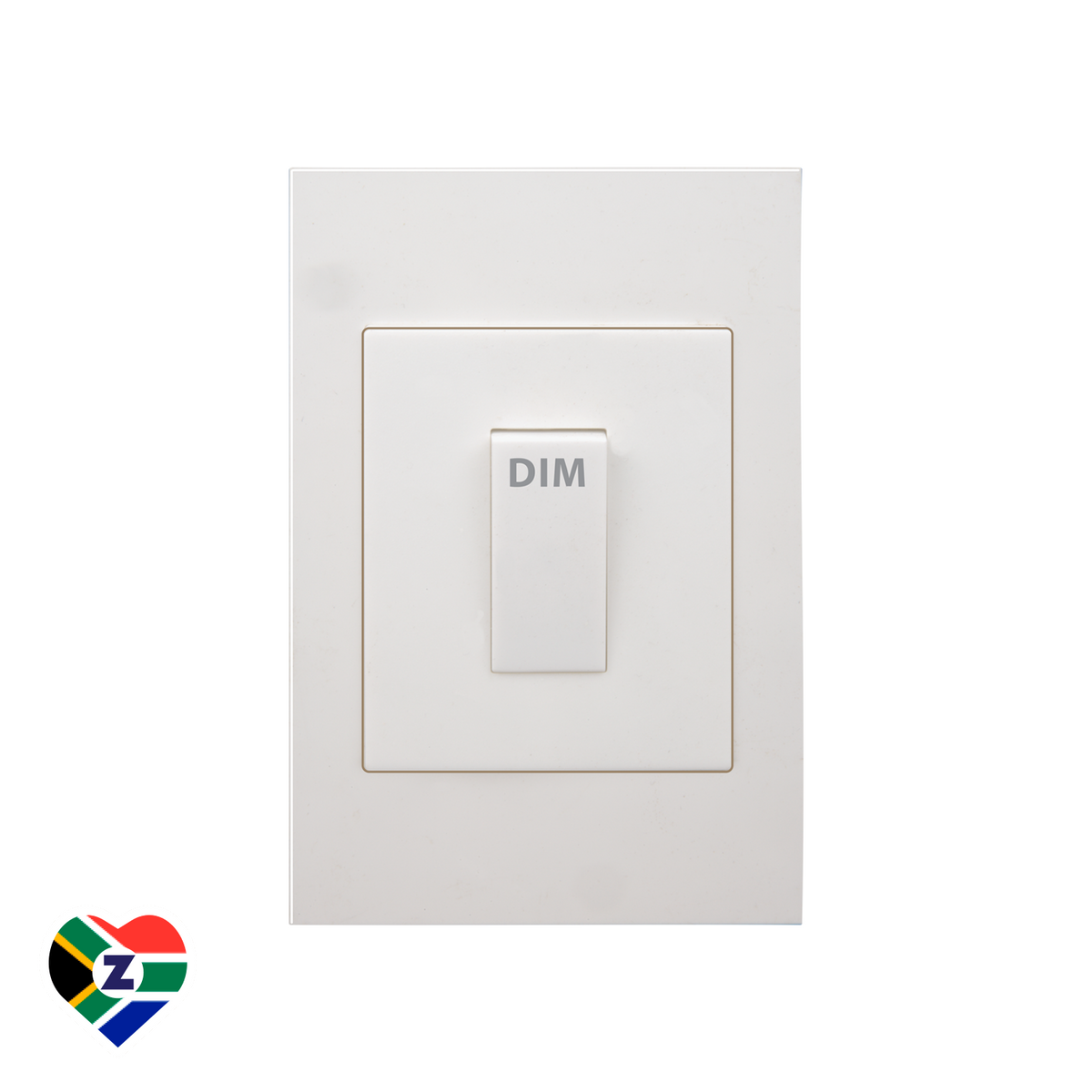 Single Lever Dena Q 4x2 White Dimmer Switch for Operation