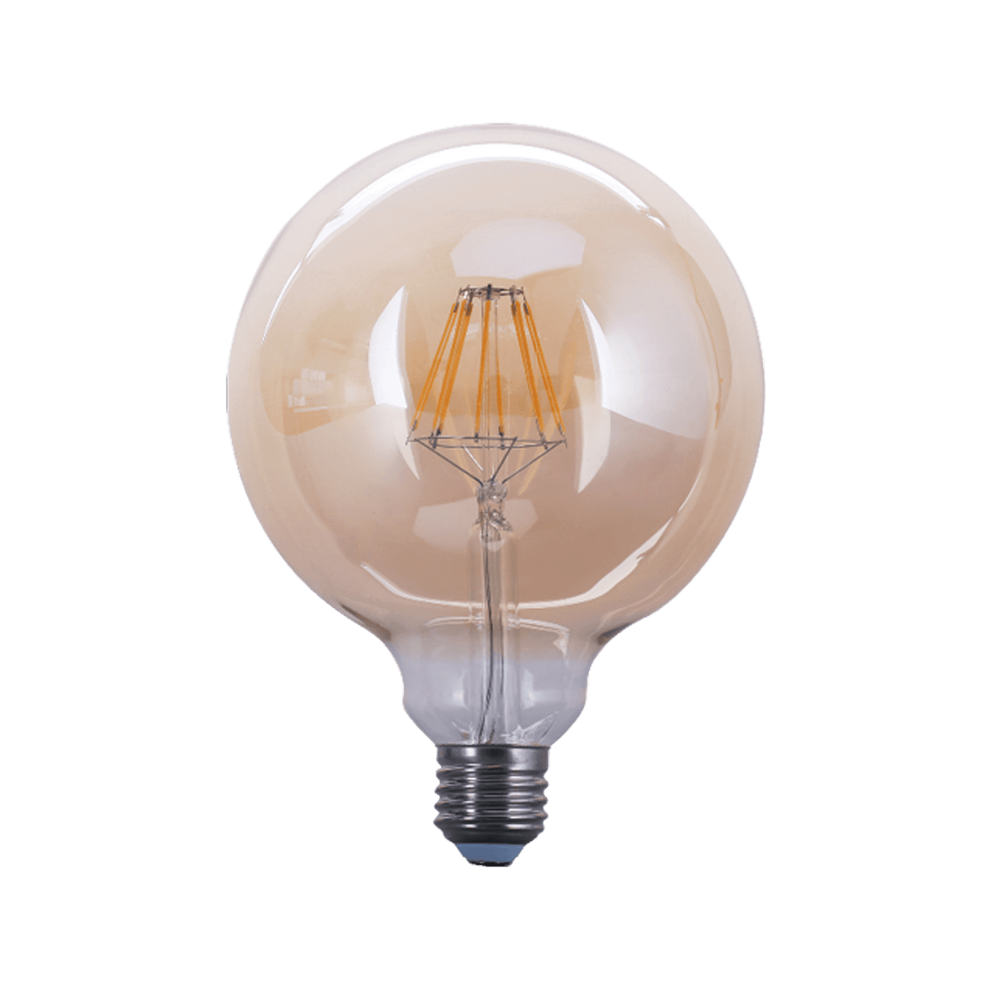 G95 6w Es And E27 Globes Warm White Dimmable Amber Led Filament