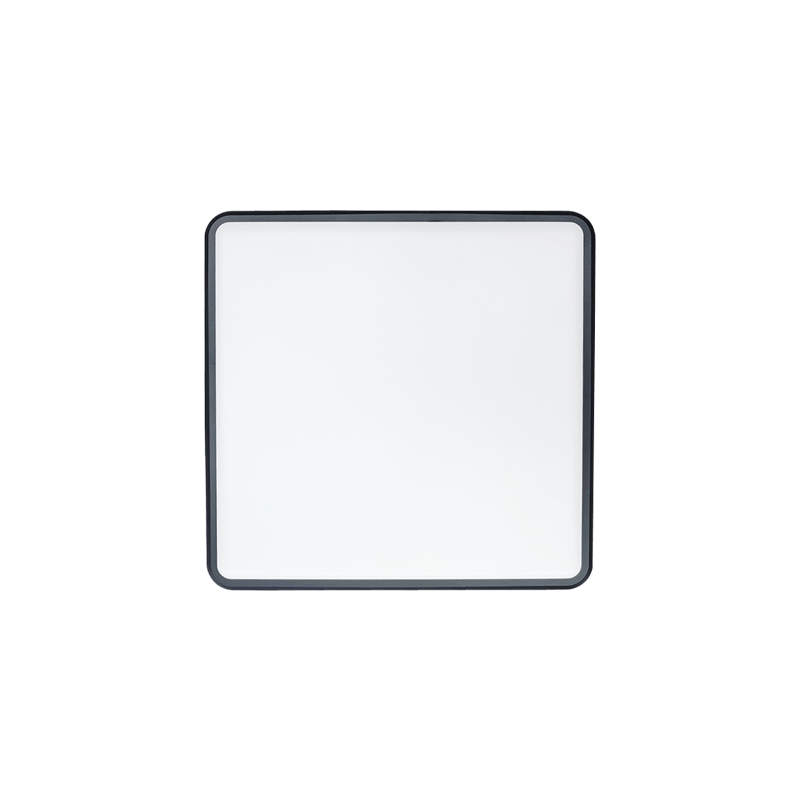 Hero Black/White CCT and Power Selectable Square Outdoor Bulkhead