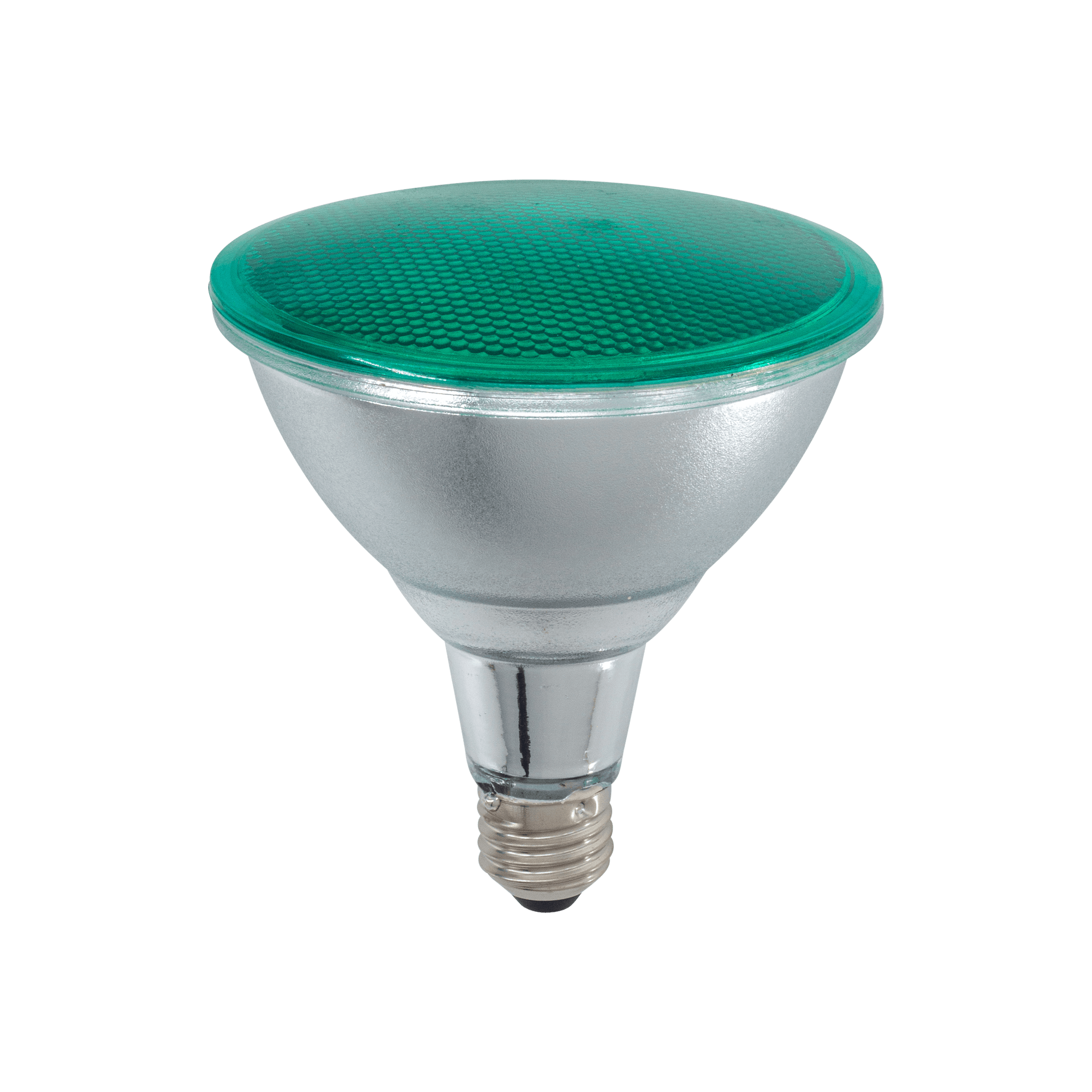 PAR38 15W ES & E27 Green LED Globe