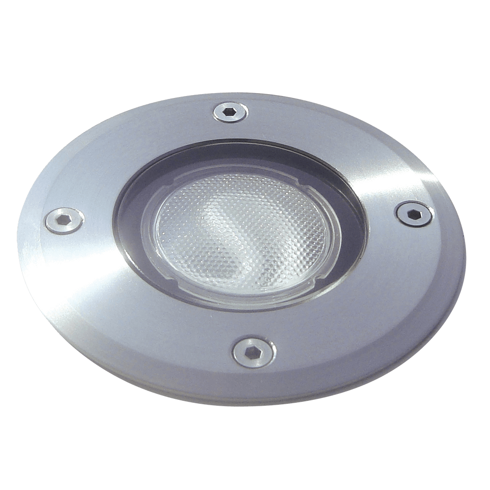 Pipeline 316 Stainless Steel Round Outdoor Ground Light | IP65 | Zebbies