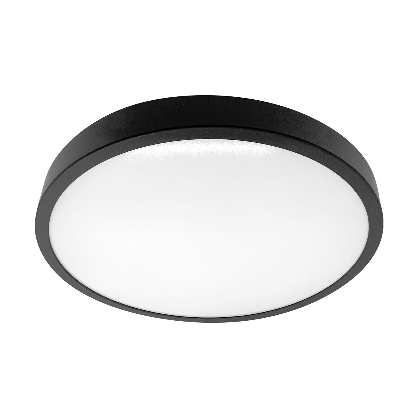 Trinity 18W Integrated LED Ceiling Light with Black Rim