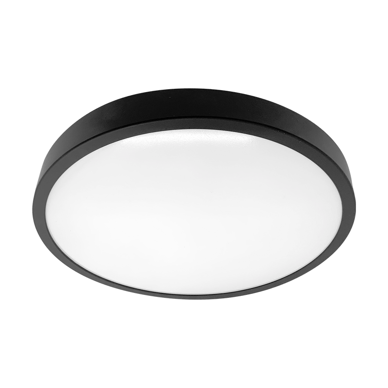 Trinity 18W Integrated LED Ceiling Light with Black Rim