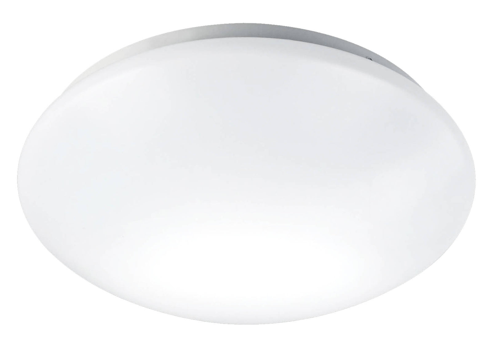 White 12W LED Ceiling Light with 4-Hour Emergency Backup | Zebbies