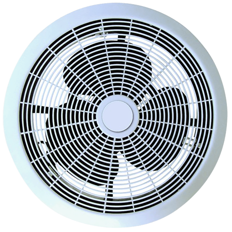 White Ceiling Extractor Fan with silent Ball Bearings