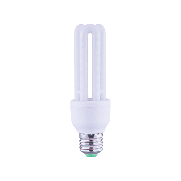 3U 5W ES (E27) Warm White LED Globe | Compact Energy-Saving Bulb | Zebbies