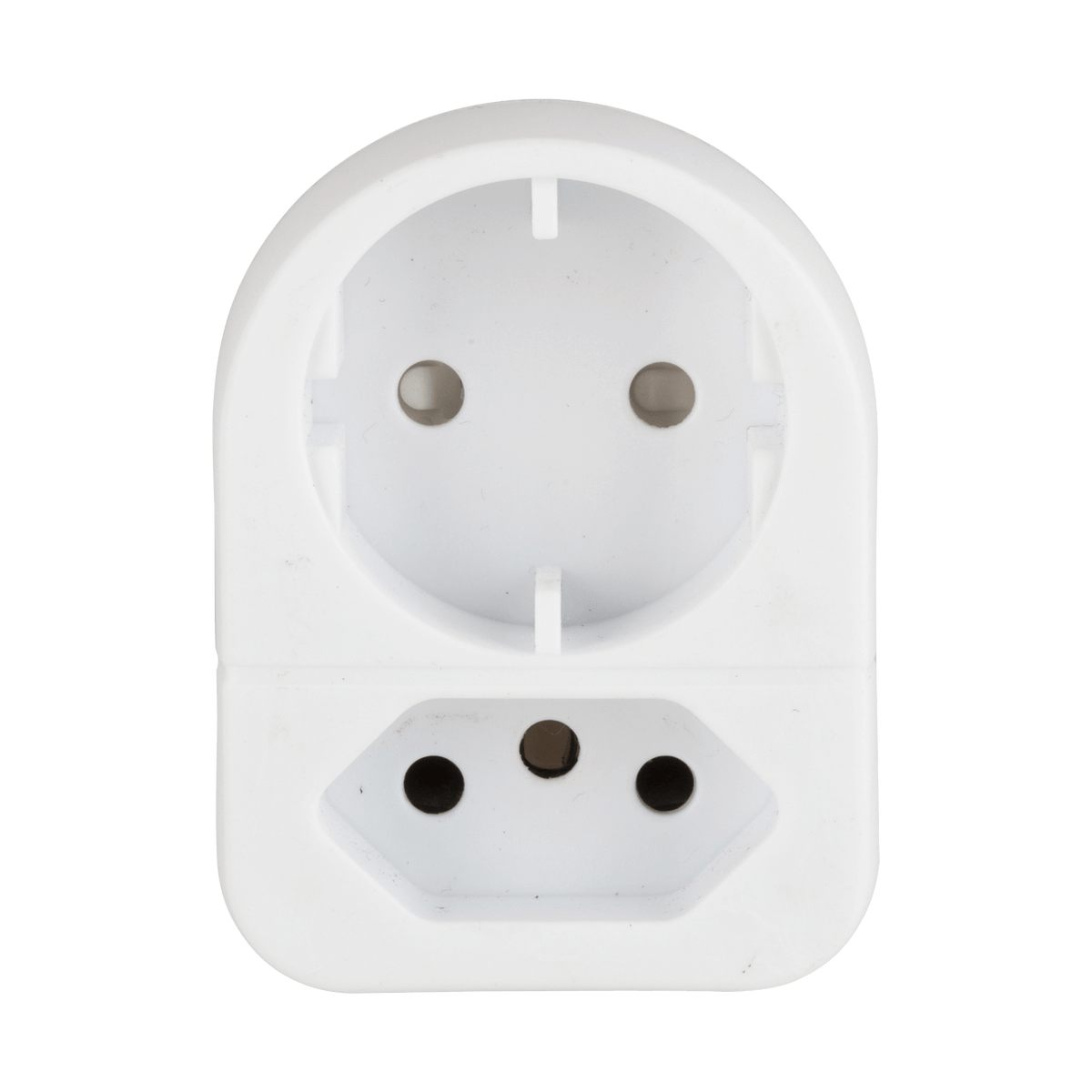 Compact 2-Way Electrical Plug Adaptor - Basic Electical